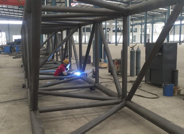 Pipe Truss Steel Structure - Well Screen & Casing, Steel Pile pipe ...