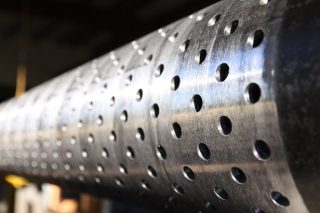 Perforated Casing Pipe | Perforated Well Screen Piping - Well Screen ...