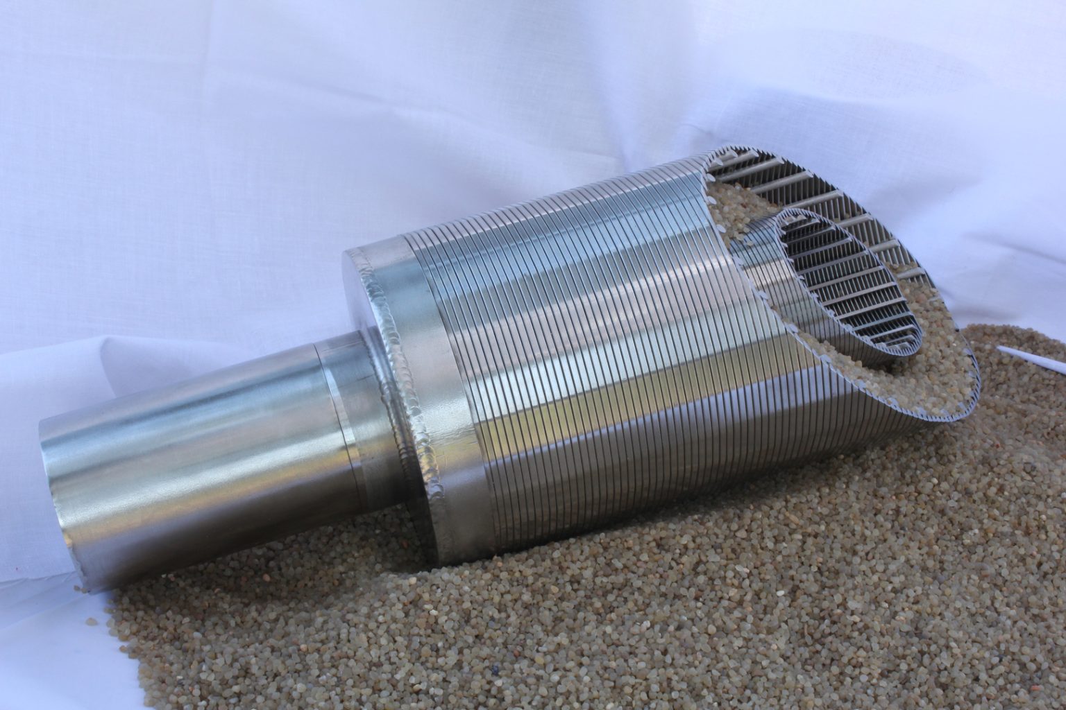 Stainless Steel Water Well Screens - Well Screen & Casing, Steel Pile ...