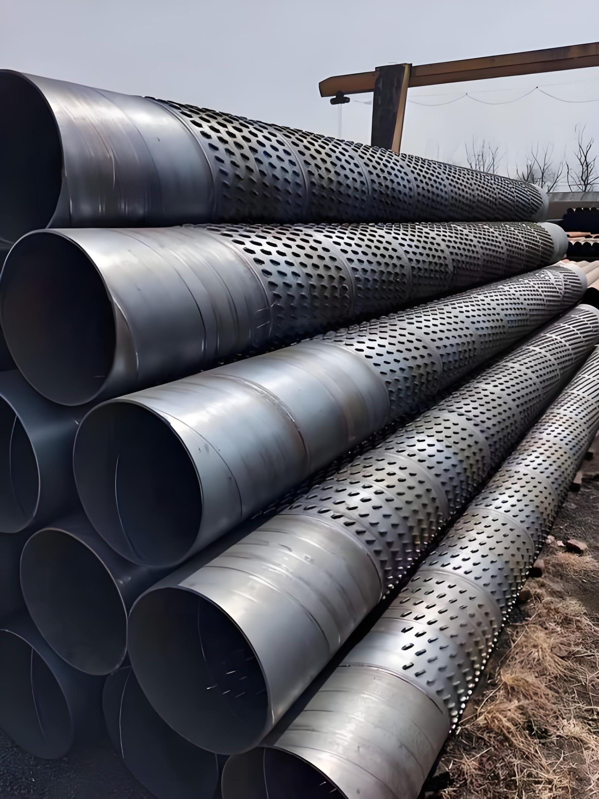 Bridge Slotted Screens and Casing Pipes - Well Screen & Casing, Steel ...