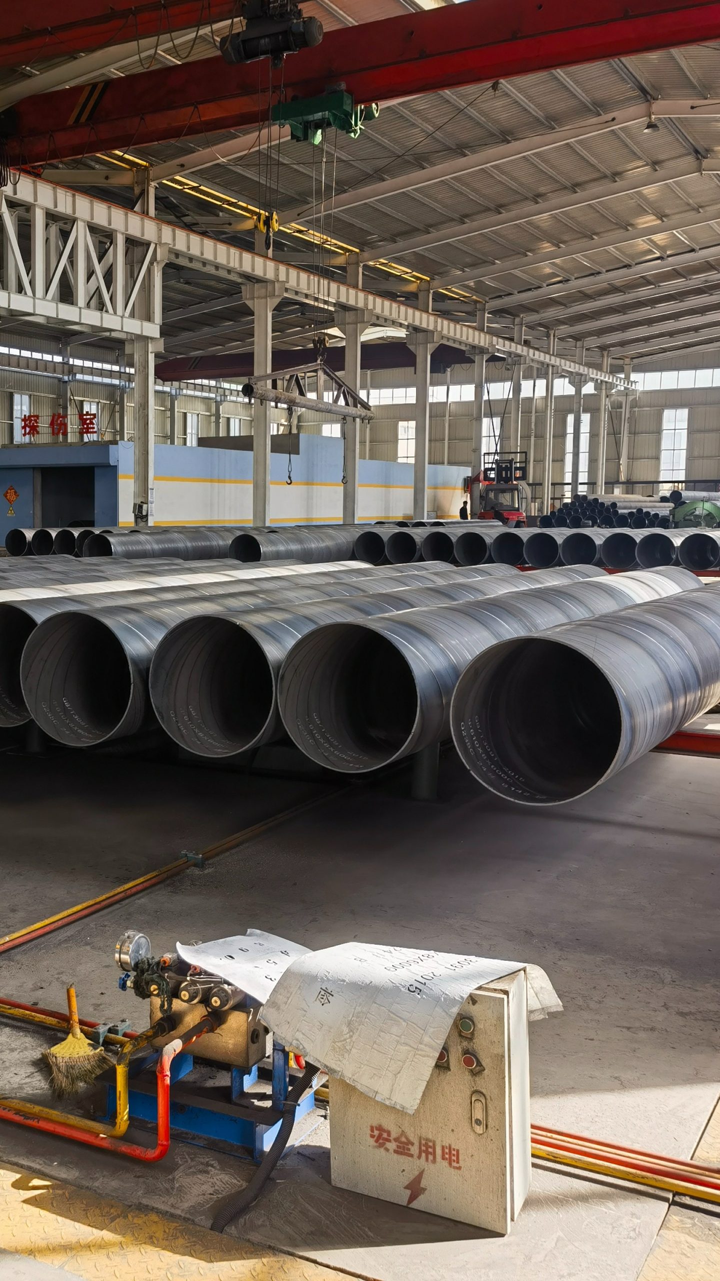 SSAW Spiral Welded Structure Steel Pipe Piles - Well Screen & Casing ...